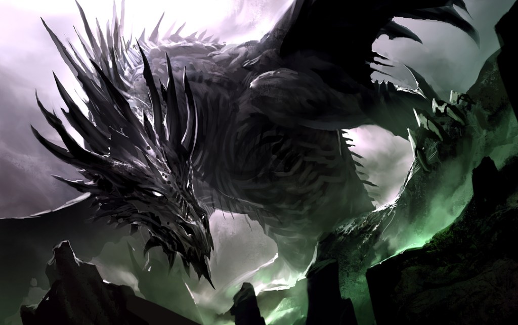 Black Dragon by Kekai Kotaki | Writing Dragons