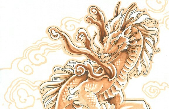 Happy Dragon by Heather Bruton | Writing Dragons