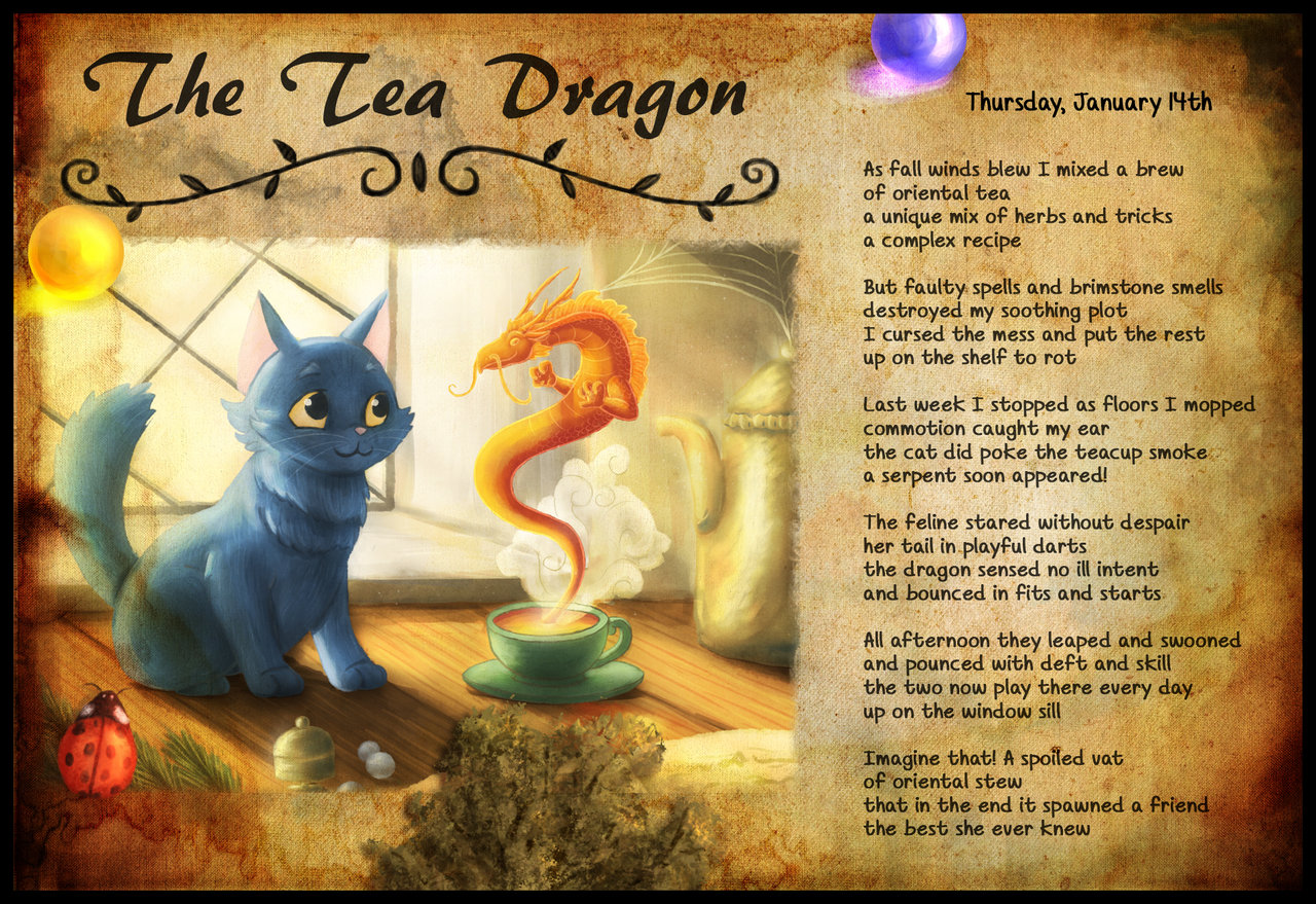 Teacup Dragon by Tamara Rouwendal | Writing Dragons