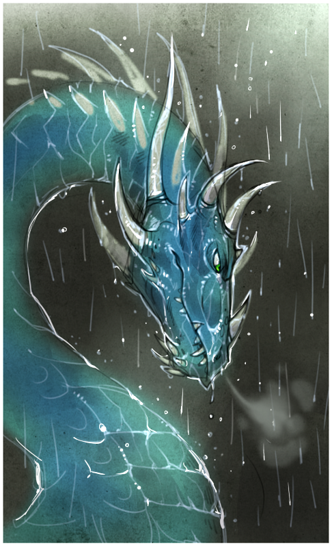 I’ll Do My Dragon in the Rain by Drkav | Writing Dragons